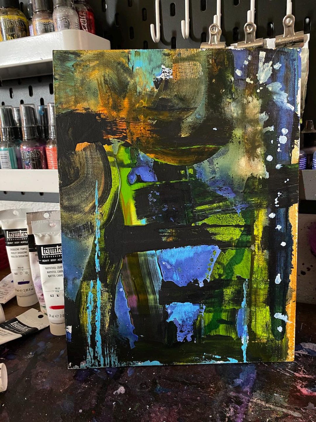 Custom Quote Abstract Art • Hand-painted Acrylic on Canvas - Etsy