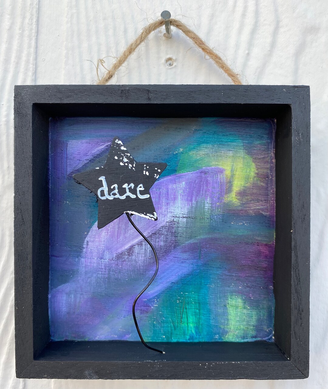 One Word Art 2024 Word of the Year Just One Word Inspiration dare ...