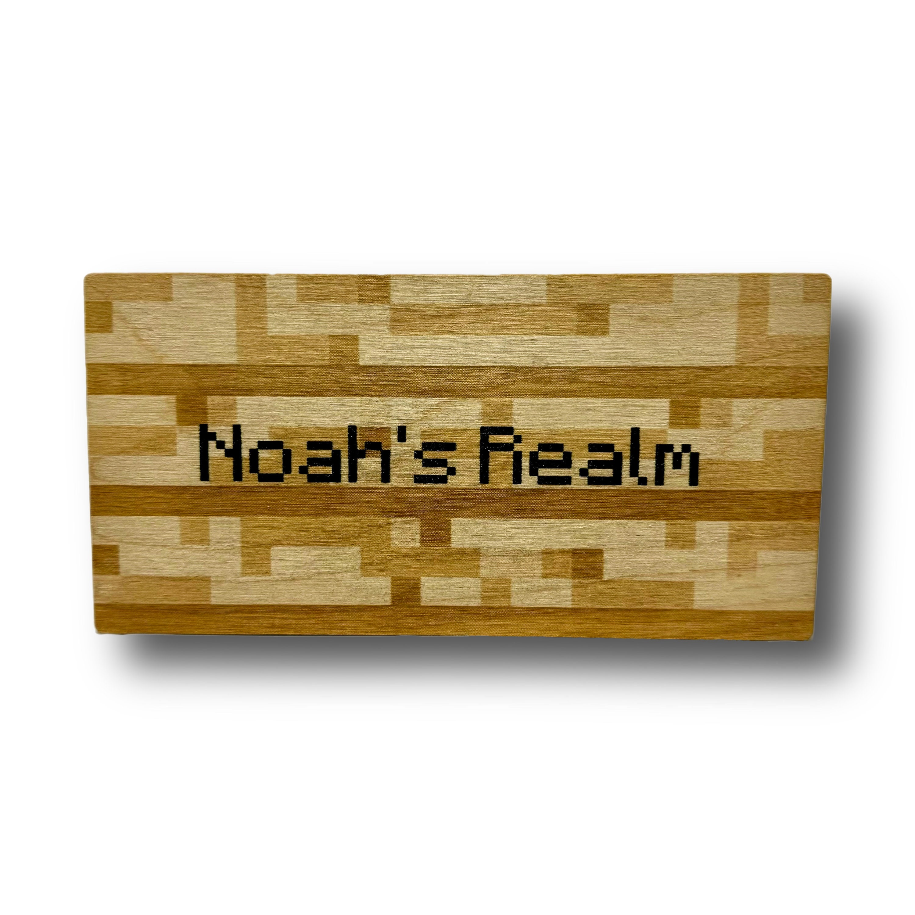 Minecraft Inspired Laser Engraved Wood Sign, Door Sign, Name Sign ...