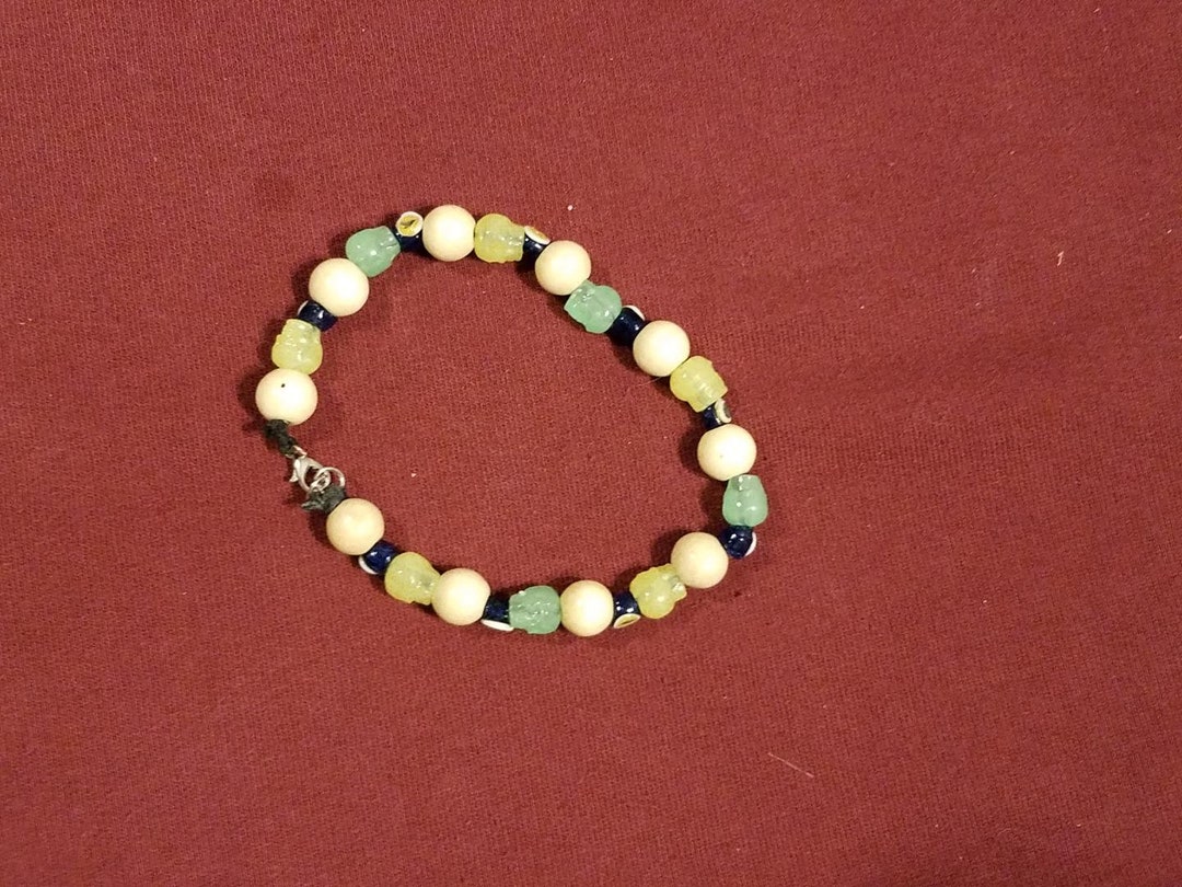 Voodoo Glow Skull Bracelet - Etsy