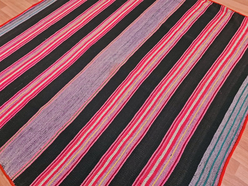Peruvian Colorful Blanket / Carpet / Rug / Frazada / Handmade - Etsy