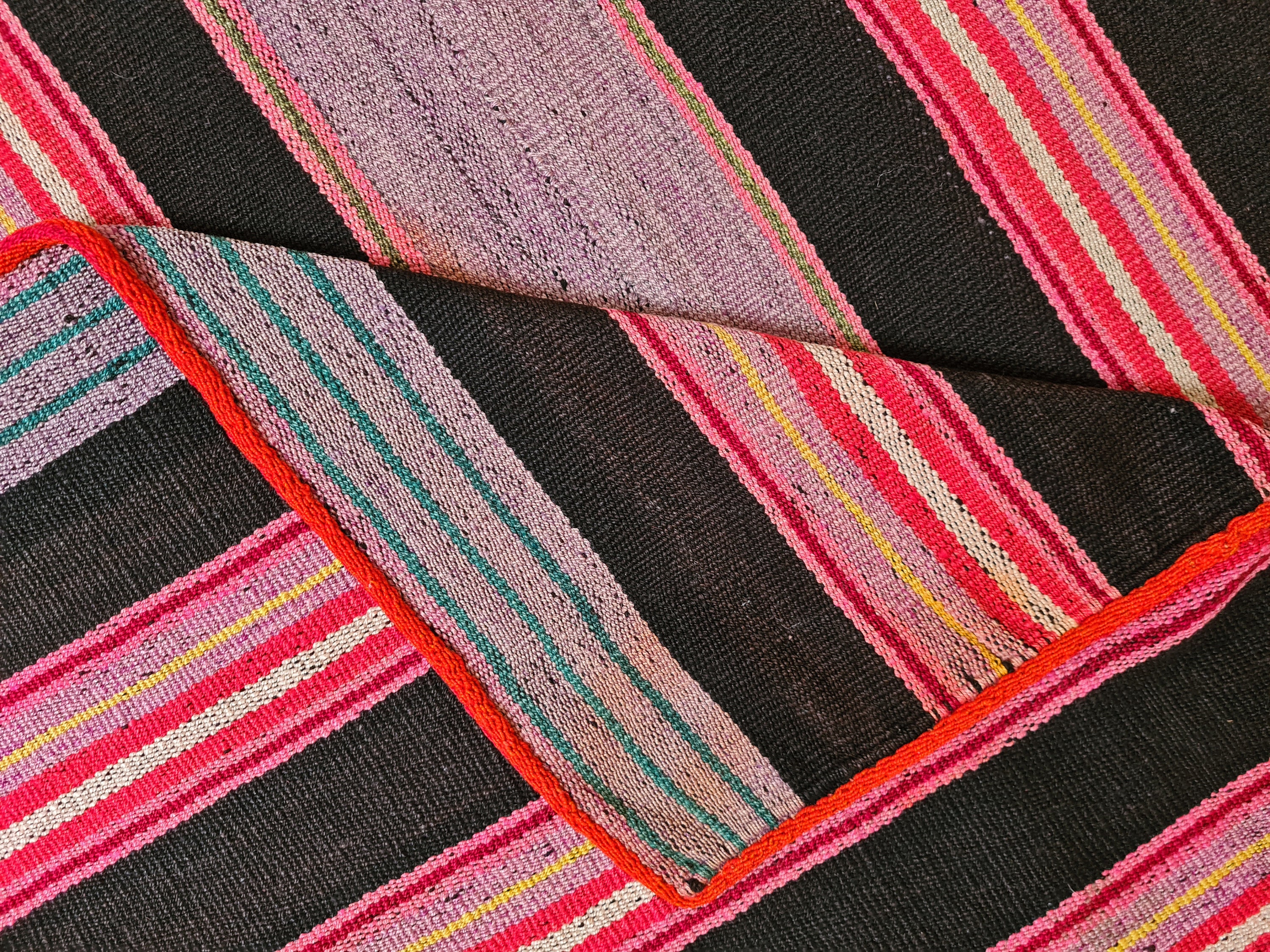 Peruvian Colorful Blanket / Carpet / Rug / Frazada / Handmade | Etsy