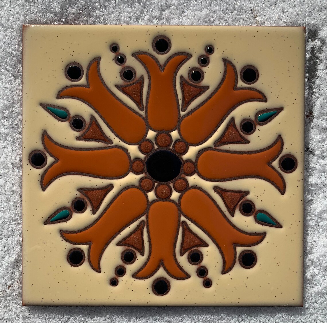 Gorgeous Hand-painted Decorative Tiles Indoor or Outdoor - Etsy