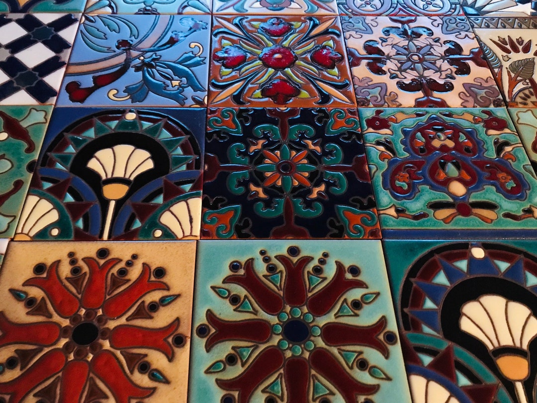 The 6x6 Tile SAMPLER MIX 20 Pieces of Gorgeous Mixed Patterns and ...