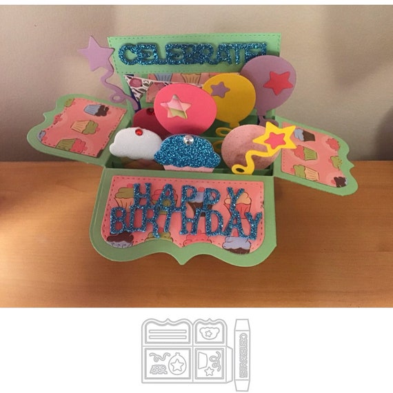 Gift Box Set Craft Metal Cutting Die Cut Dies Decoration | Etsy