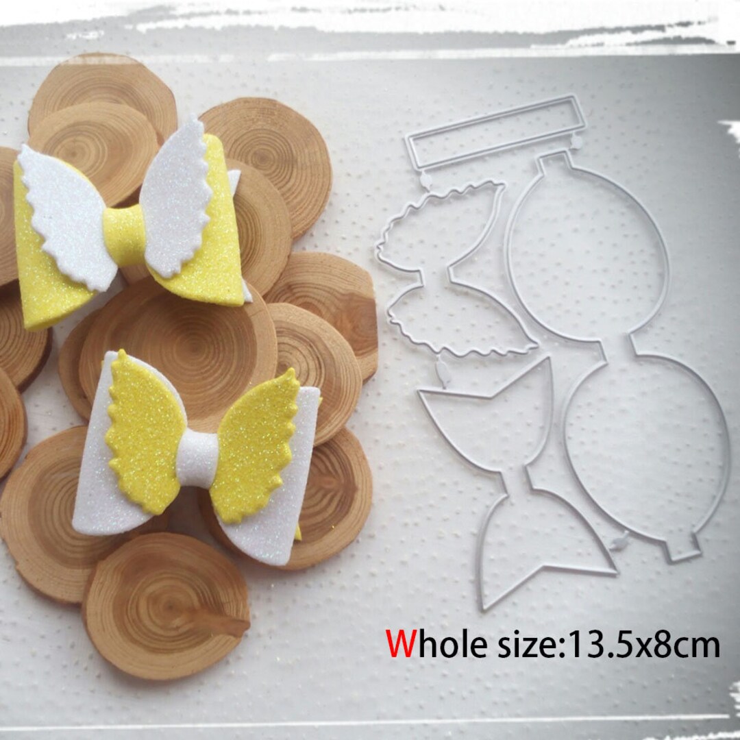Bow Die Set, Card Making, Paper Crafting, Scrapbooking, Die Cutting ...