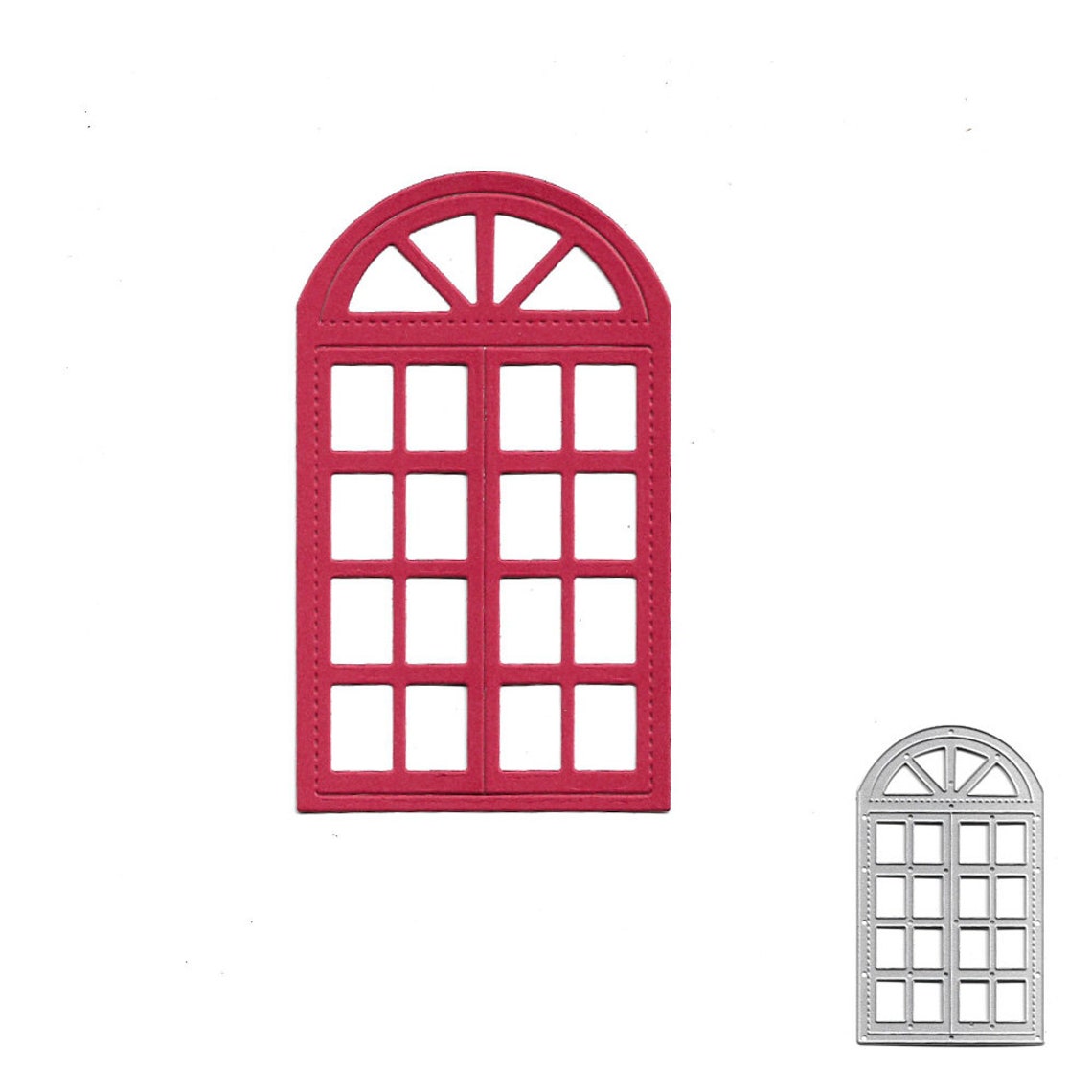 Window Frame Metal Cutting Diepaper Craft Cutting Die - Etsy