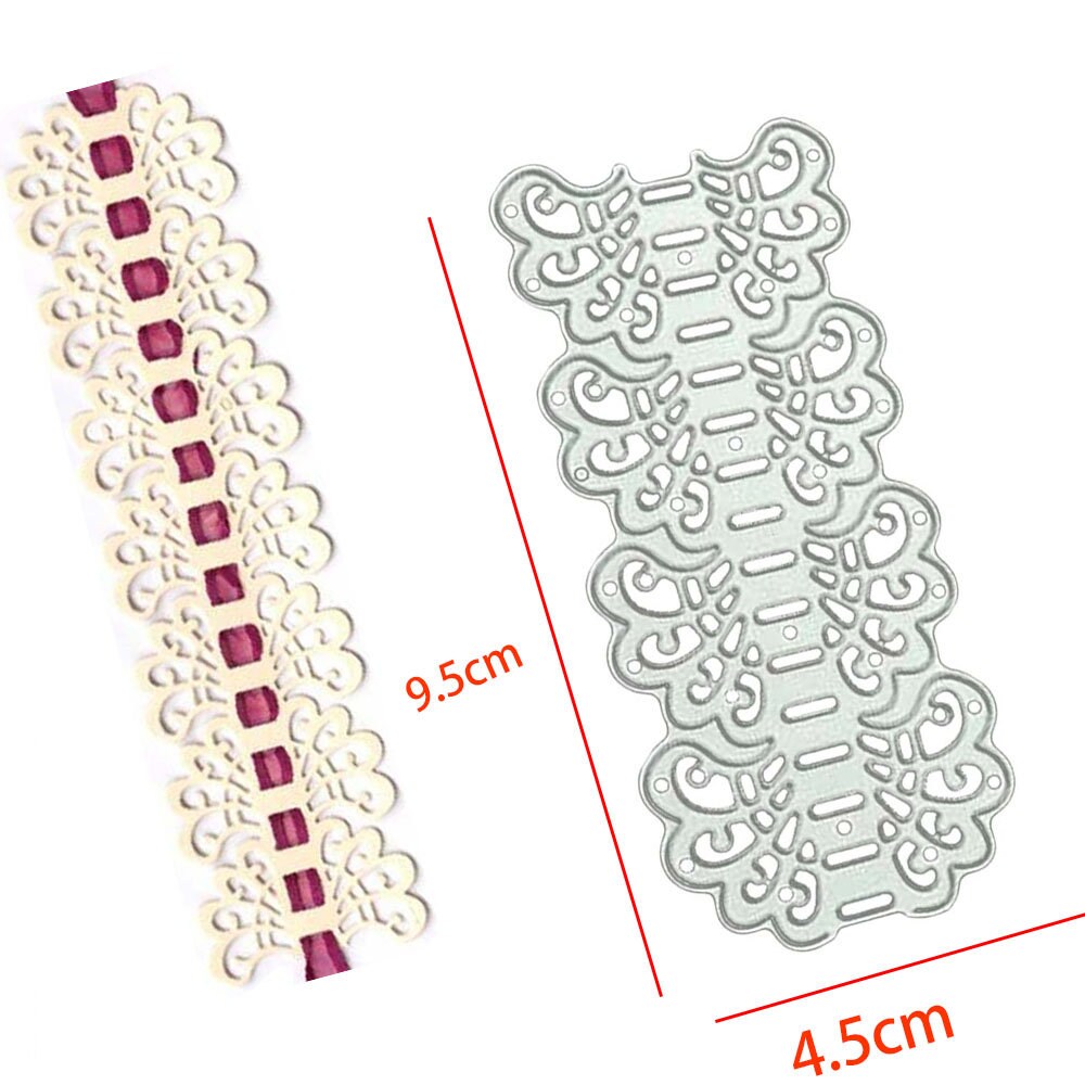Lace Edge Metal Cutting Die,paper Craft Cutting Die, Stencil ...