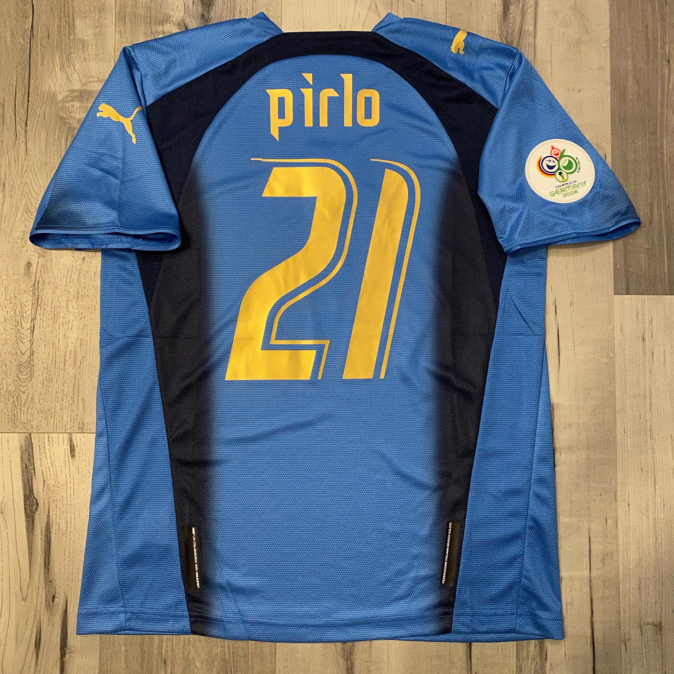 Andrea Pirlo Italy 2006 Kit World Cup Italy 21 Soccer Jersey | Etsy