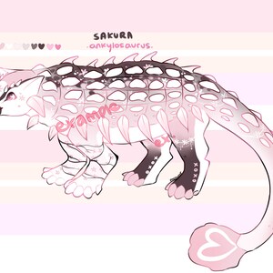 Ankylosaurus Dinosaur Base / Lineart - Etsy