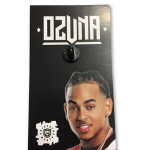 Enamel Pin - Ozuna Tour Merch - Hard Enamel Pin - Puerto Rico Music Pin ...