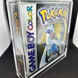 Game Boy Acrylic Display Case GBA Case - Game Storage Display Case Box ...