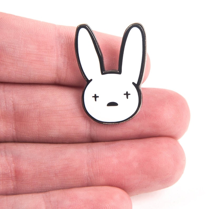 Bad Bunny Yhlqmdlg Pin Hard Enamel Pin Cute Enamel Pin Etsy