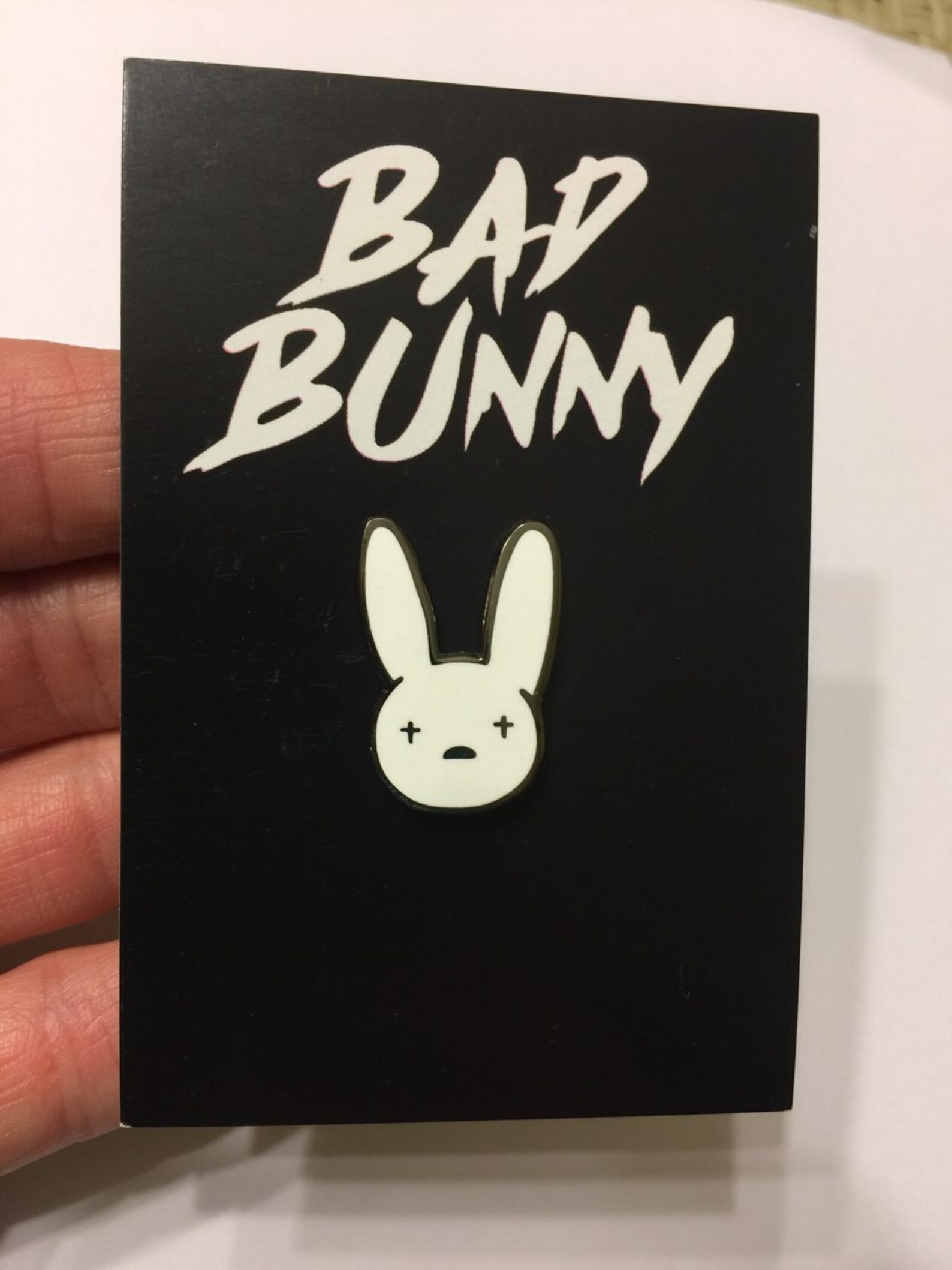 Bad Bunny Enamel Pin YHLQMDLG Pin Hard Enamel Pin Cute - Etsy