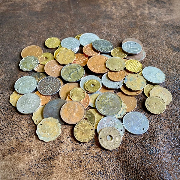 Coins With Holes - Etsy