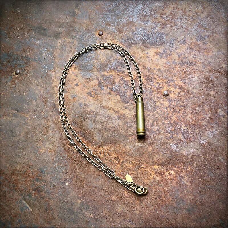 Bullet Necklace - Etsy