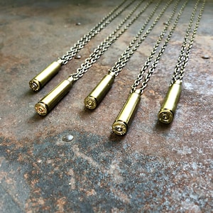 Bullet Necklace, Recycled Bullet, Necklace for Boyfriend, Reclaimed ...