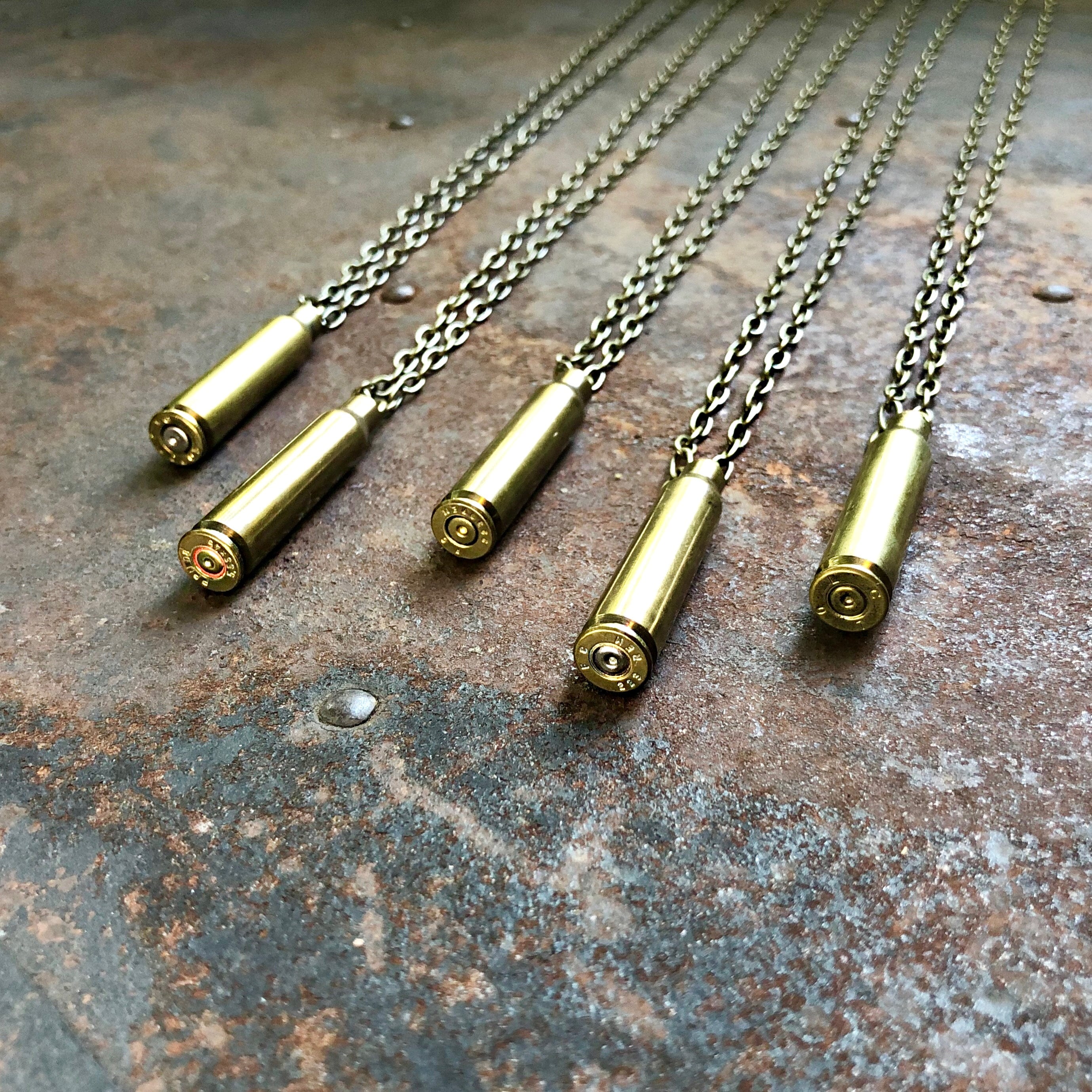 Bullet Necklace Recycled Bullet Necklace for Boyfriend - Etsy
