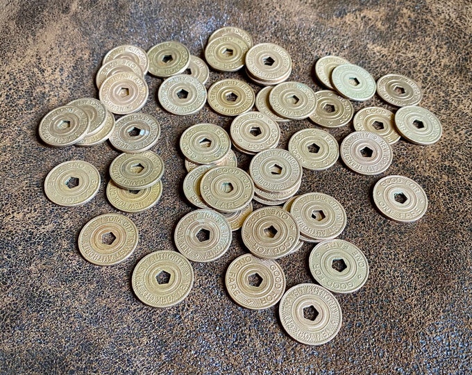 Complete Set of 6 NYC Subway Tokens NYCTA MTA New York City Transit ...