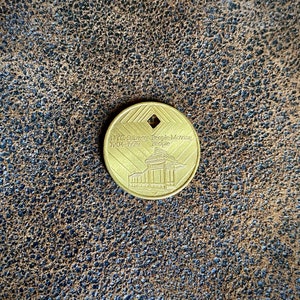 NYC Subway Token, Authentic 1979 Diamond Jubilee New York City Subway ...