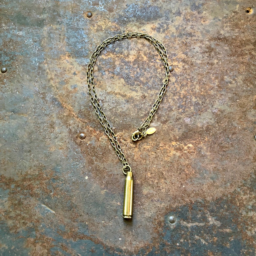 Bullet Necklace, Recycled Bullet, Necklace for Boyfriend, Reclaimed ...