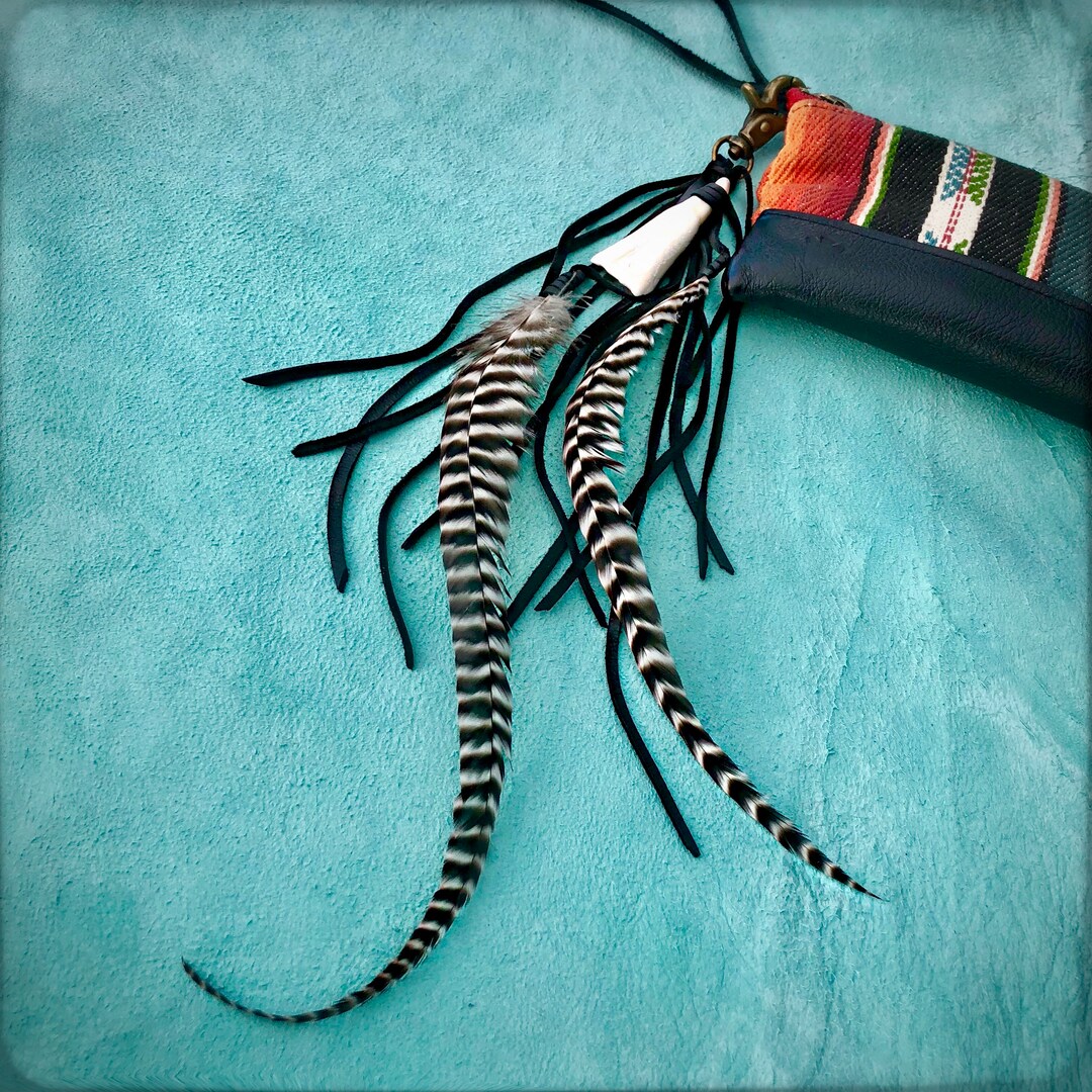 Fringe Purse, Black Leather Fringe, Long Leather Fringe, Gypsy Tassel ...
