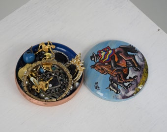 Circular Jewelry Box - Etsy