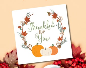 PRINTABLE Fall Pumpkin Gift Tags Rustic Pumpkin Fall Digital - Etsy