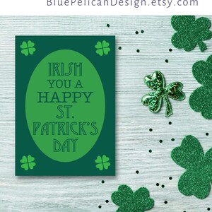 St Patricks Day Gift Tag– IRISH You a Happy St. Patrick's Day – St ...