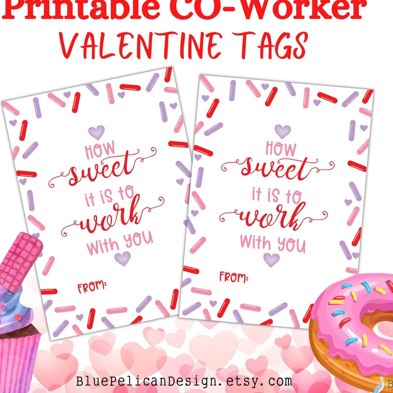 Coworker Valentines - Etsy