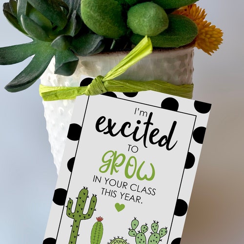 Teacher Gift Tags Back to School Gift Tags Printable Tags - Etsy