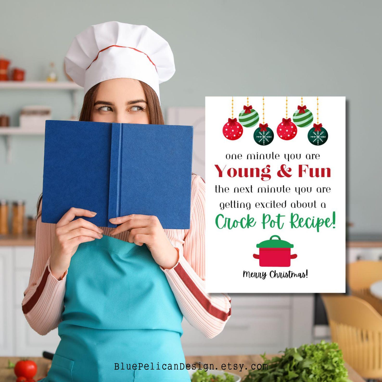 Young and Fun Crock Pot Tag – crock Pot Recipe Gift Tag - Printable ...