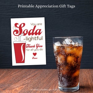 Printable Soda Appreciation Gift Tags for Coke – Soda Delightful ...