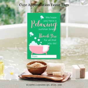 End of Year Teacher Appreciation Gift Ideas – Summer Break Teacher Gift ...