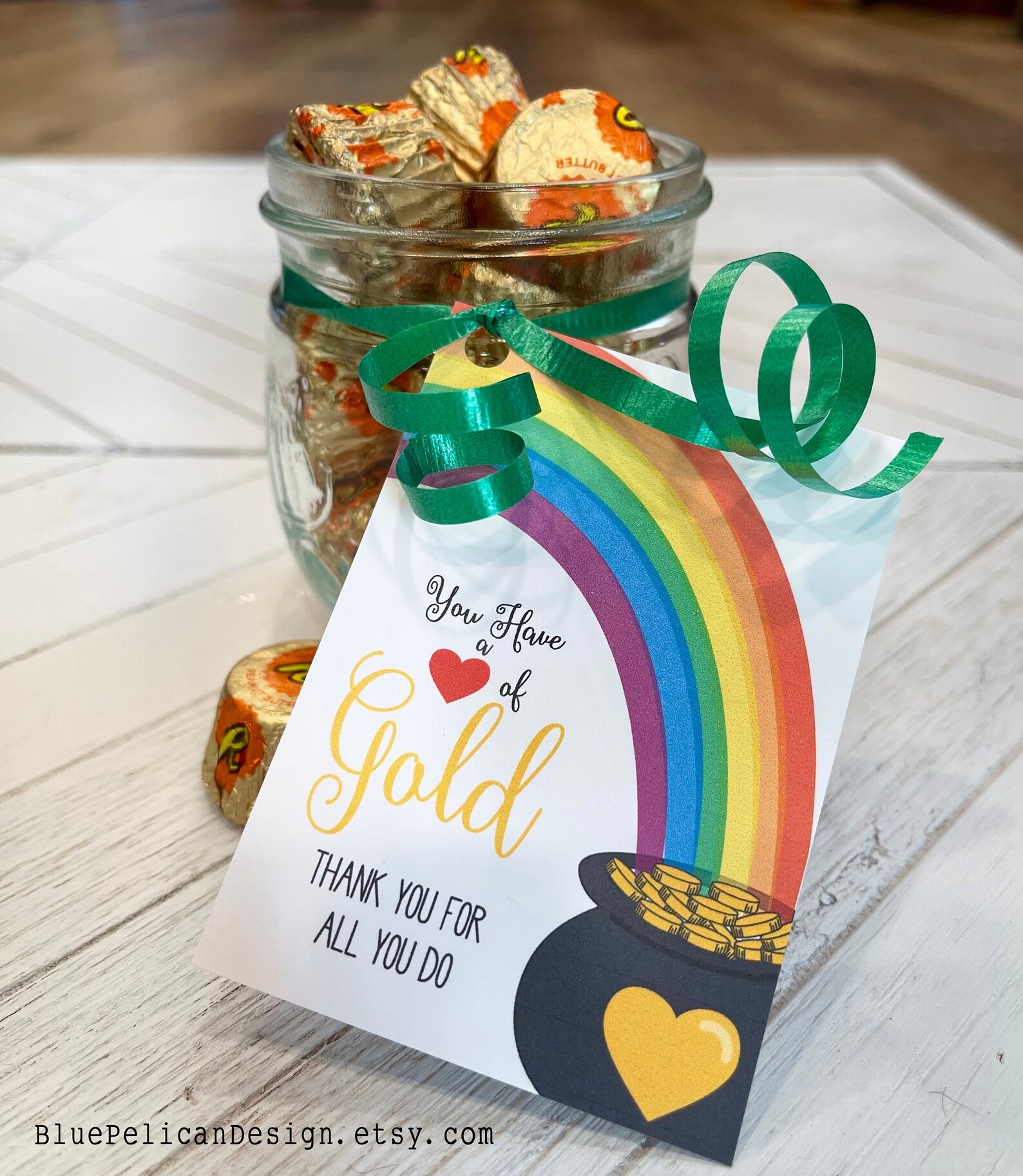 Printable St Patricks Day Card for Teachers Teacher - Etsy