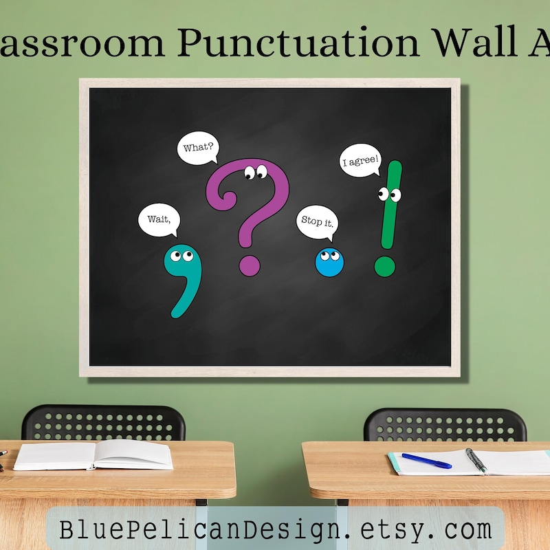 Punctuation Art - Etsy