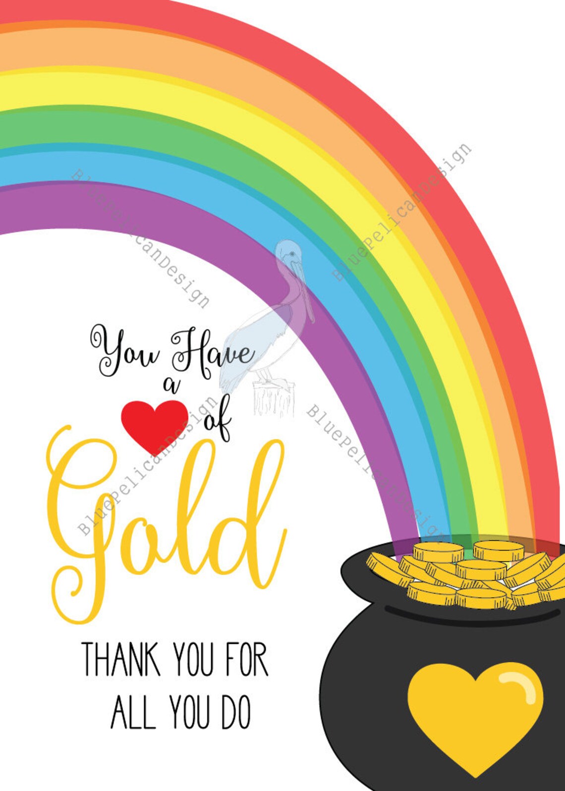 Printable St Patricks Day Card for Teachers Teacher - Etsy