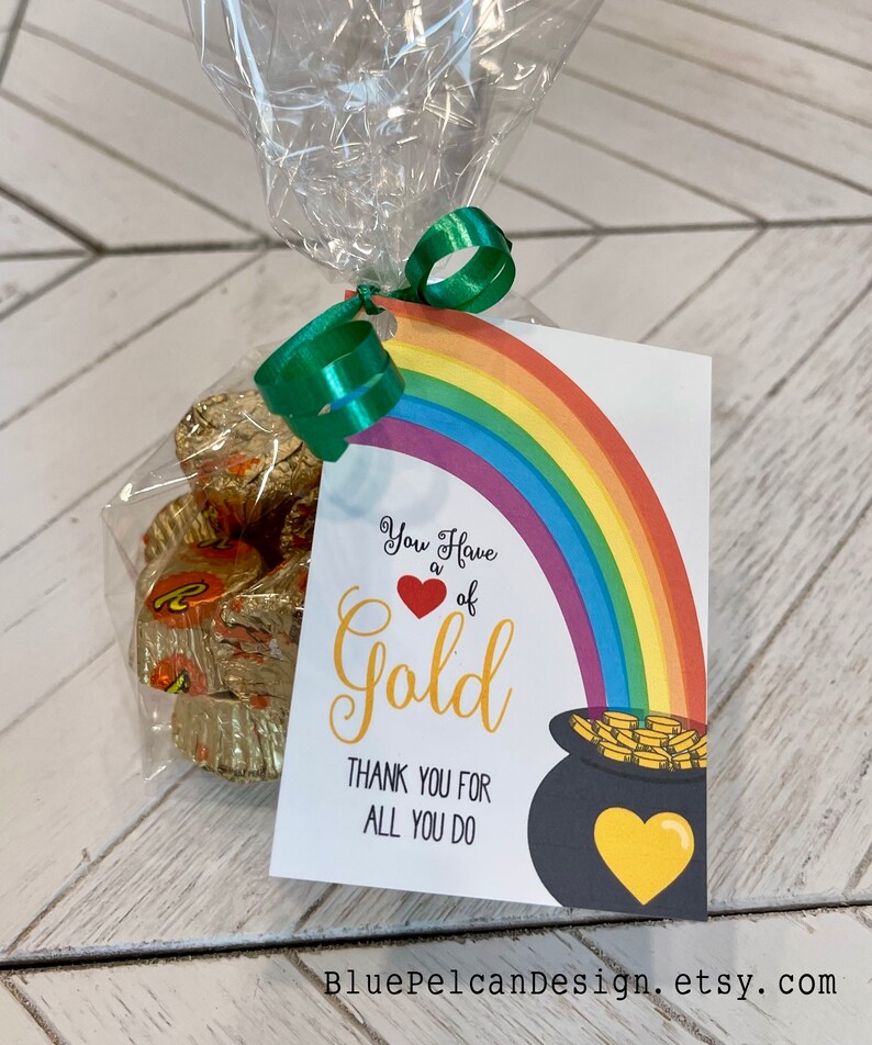 Printable St Patricks Day Card for Teachers Teacher - Etsy