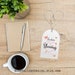Printable Teacher Appreciation Thank You Tags – sunday School Teacher ...