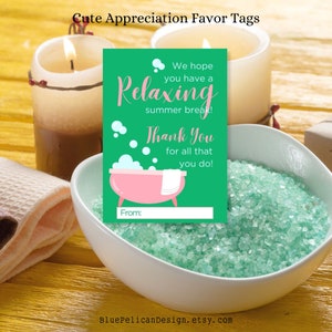 End of Year Teacher Appreciation Gift Ideas – Summer Break Teacher Gift ...