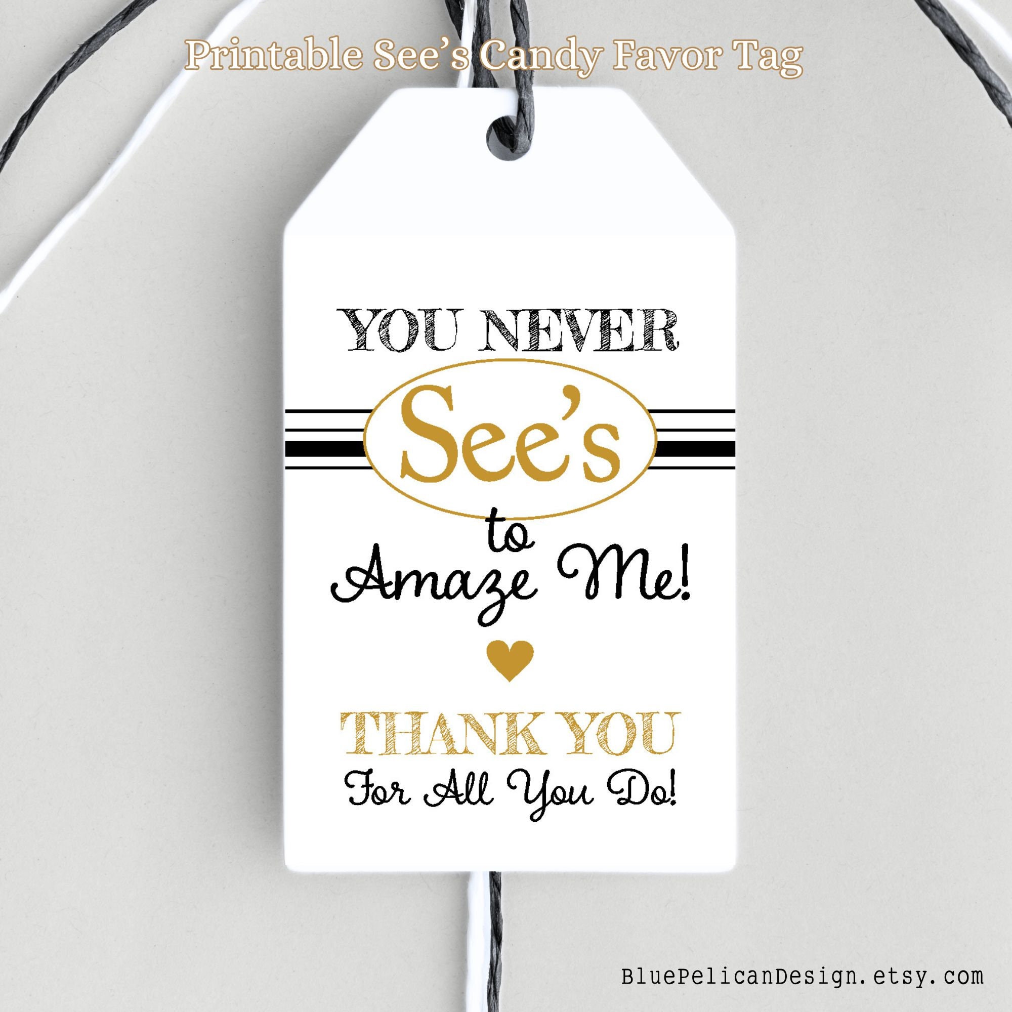 Chocolate Gift Tags – Teacher Appreciation Gift Ideas – Coworker ...