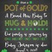 March Baby Announcement, St. Patricks Day Baby Sign, Digital Download ...
