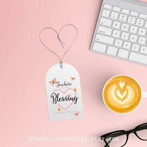 Printable Teacher Appreciation Thank You Tags – sunday School Teacher ...