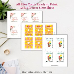 Printable Appreciation Gift Tag Bundle – Thank You Gift Tags – Teacher ...
