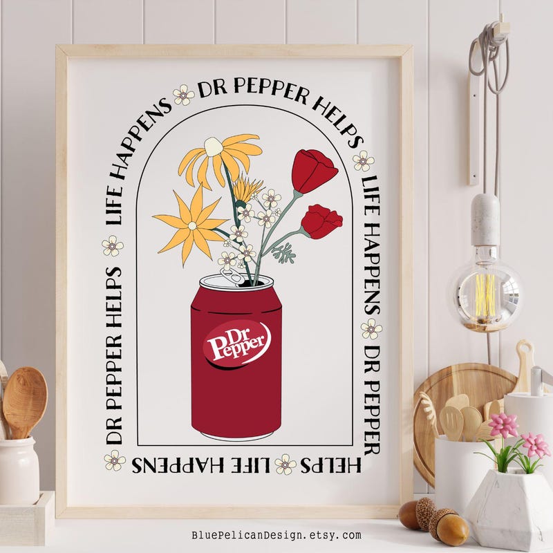 Dr Pepper Decor - Etsy