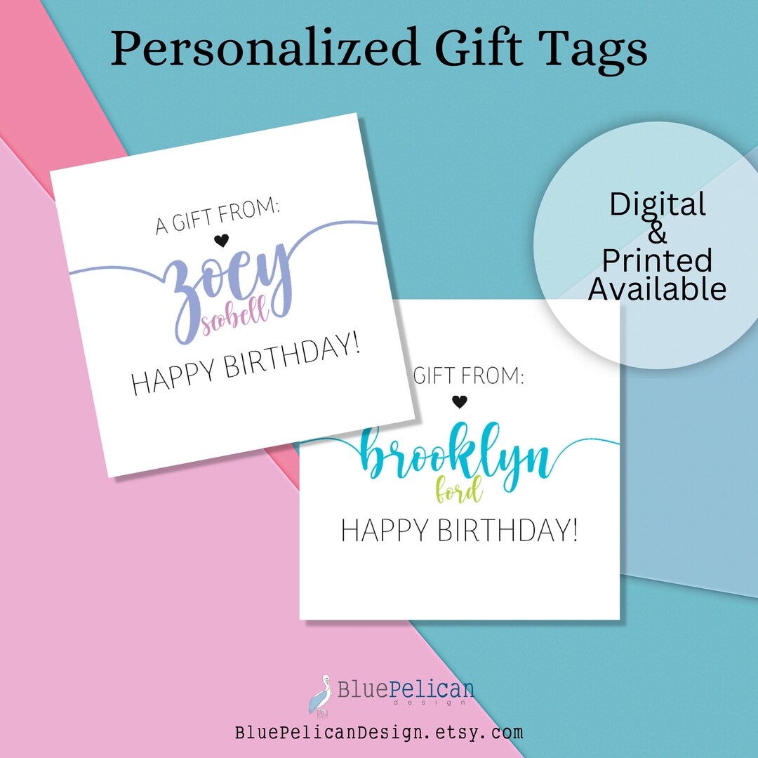 Happy Birthday Stickers for Kids – A Gift From Stickers – Printable ...