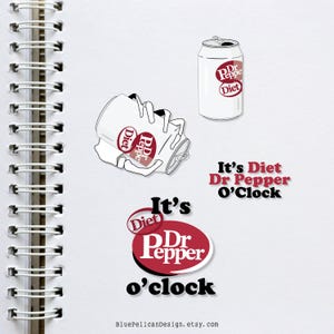 Diet Dr Pepper PNG – Printable Stickers, Dr Pepper Clip Art Gifts ...