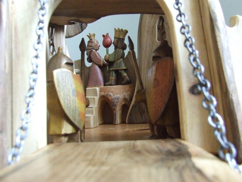 Wooden Knight Castle Set - Etsy