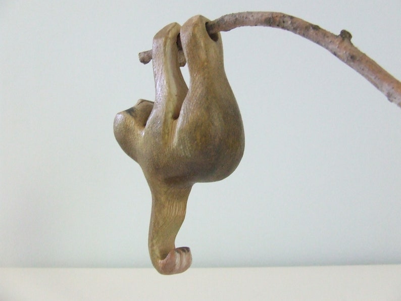 Wooden Sloth Toy - Etsy