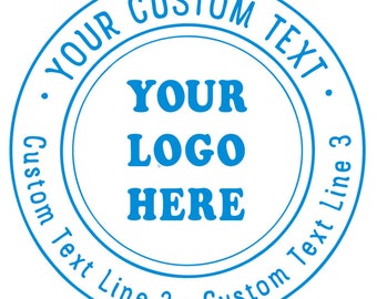 Self Inking Stamp Logo - Etsy